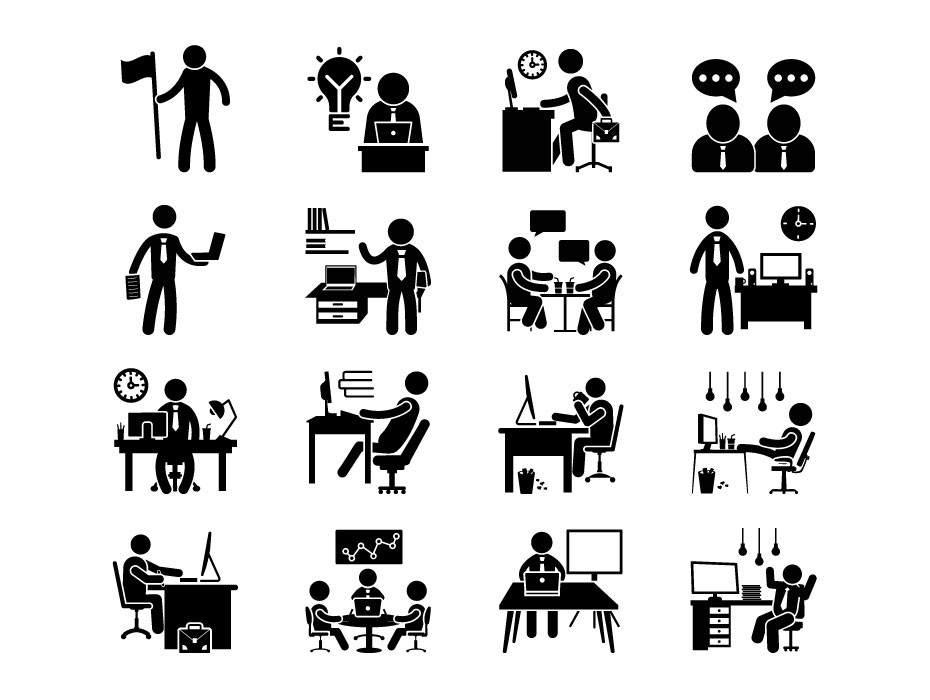Business Activities Pictograms - Frebers
