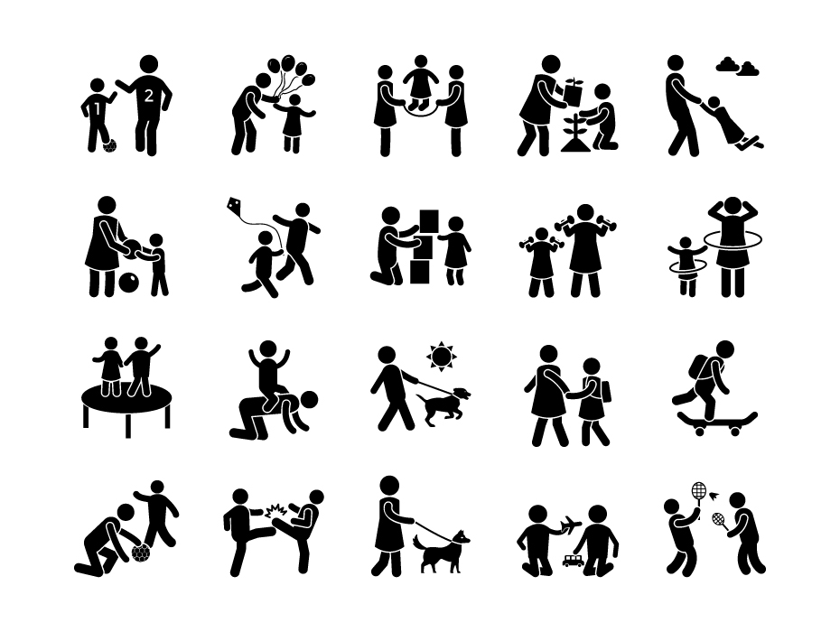 Happy Kids Pictograms | Frebers