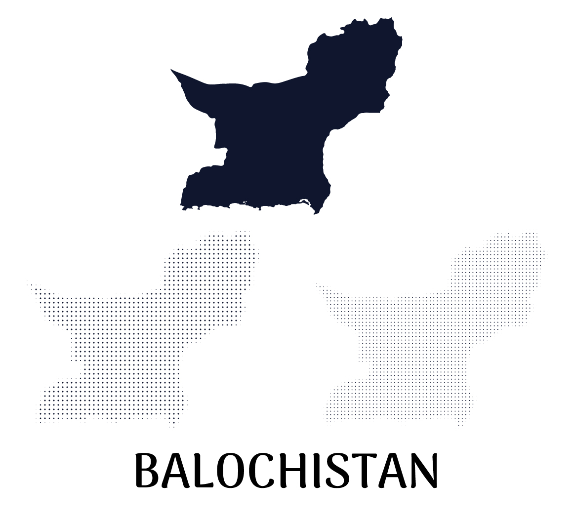 Balochistan Map Vector Download - Frebers