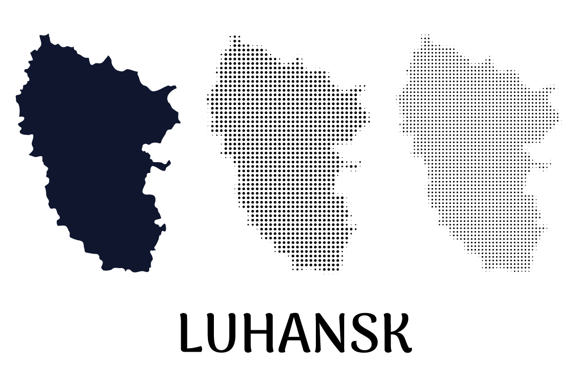 Luhansk Region Map | Frebers