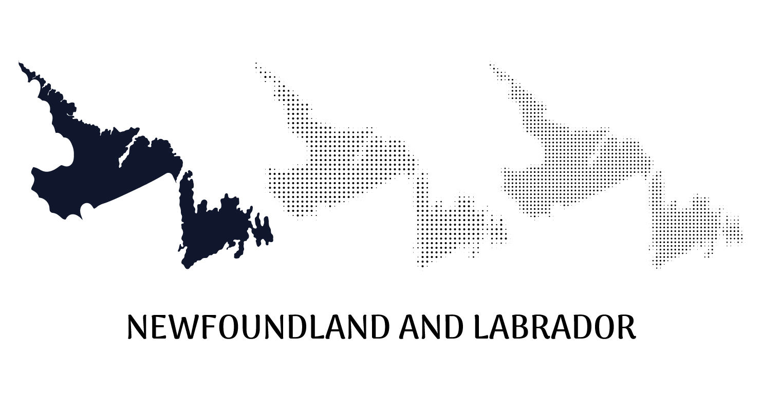 Newfoundland and Labrador Map | Frebers