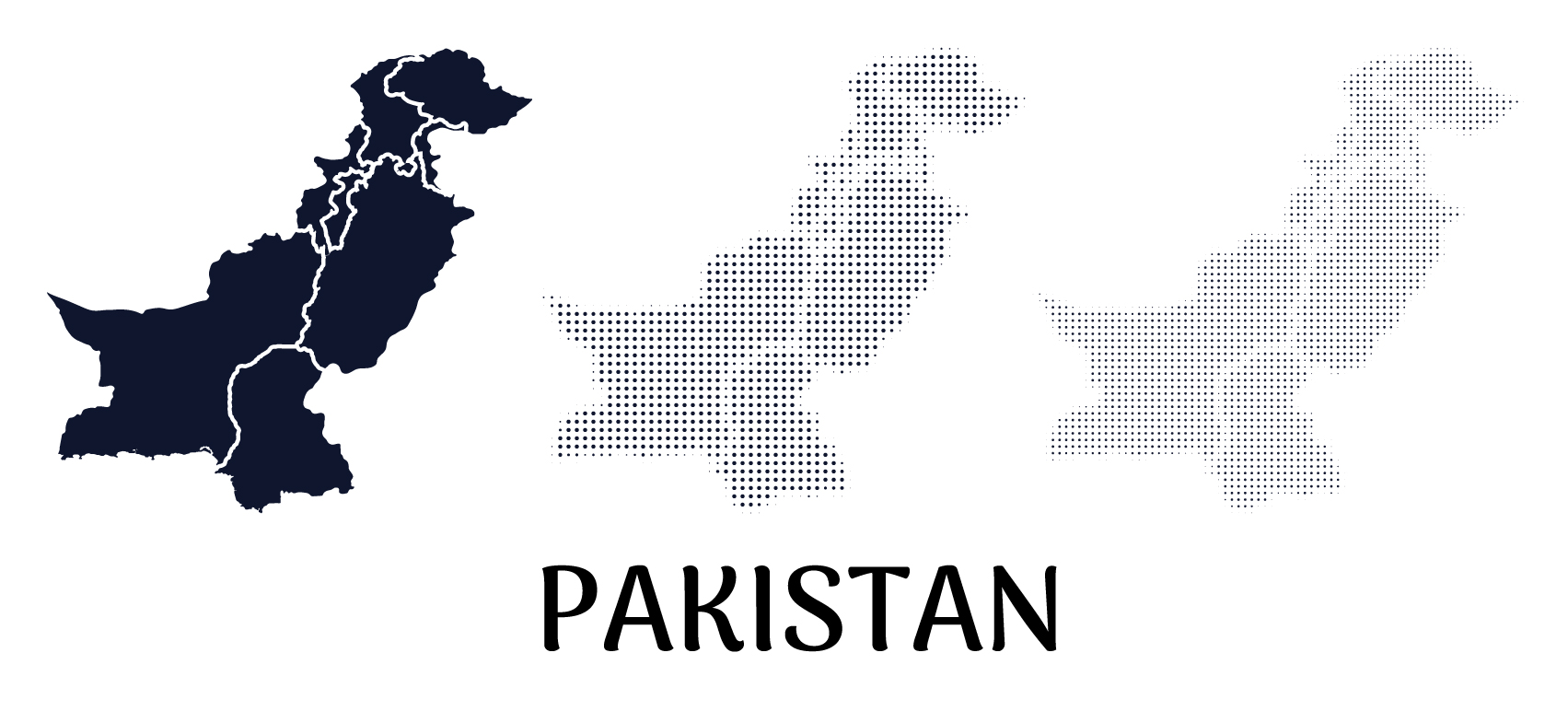 Pakistan Map Vector Download | Frebers
