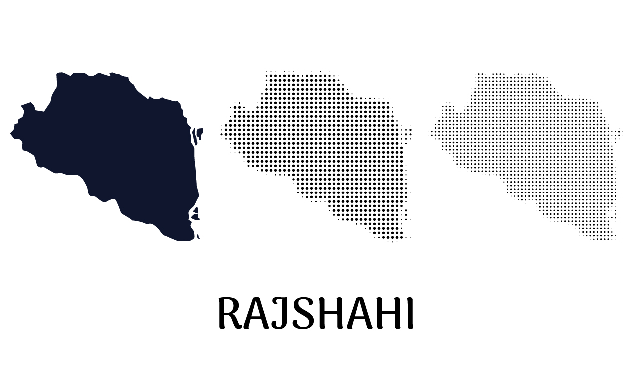 Rajshahi Map Vector Download | Frebers