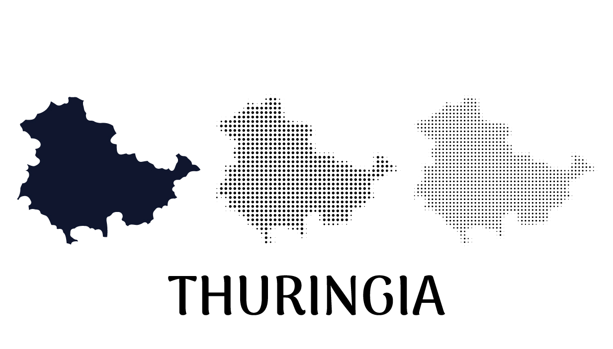 Map Of Thuringia | Frebers