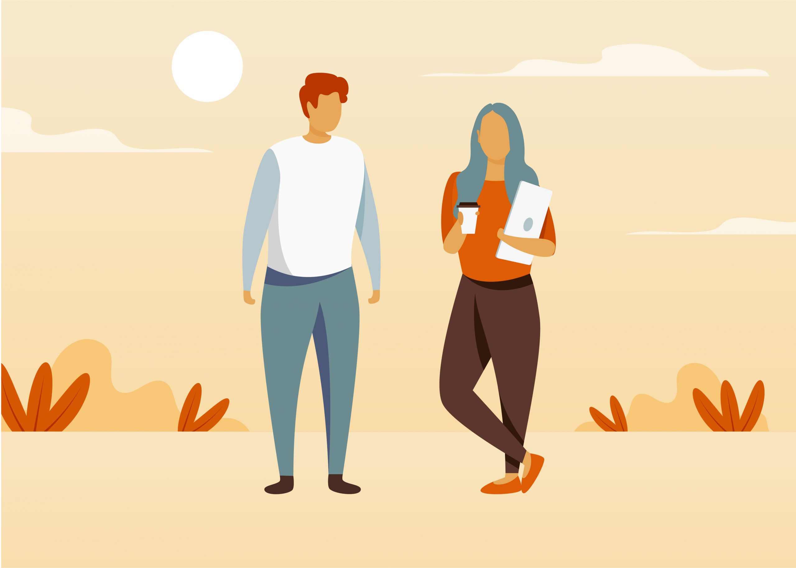 Free Friends Vector Illustration | Frebers