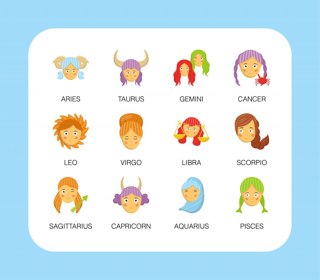 Cute Zodiac Free Vector Icons | Frebers
