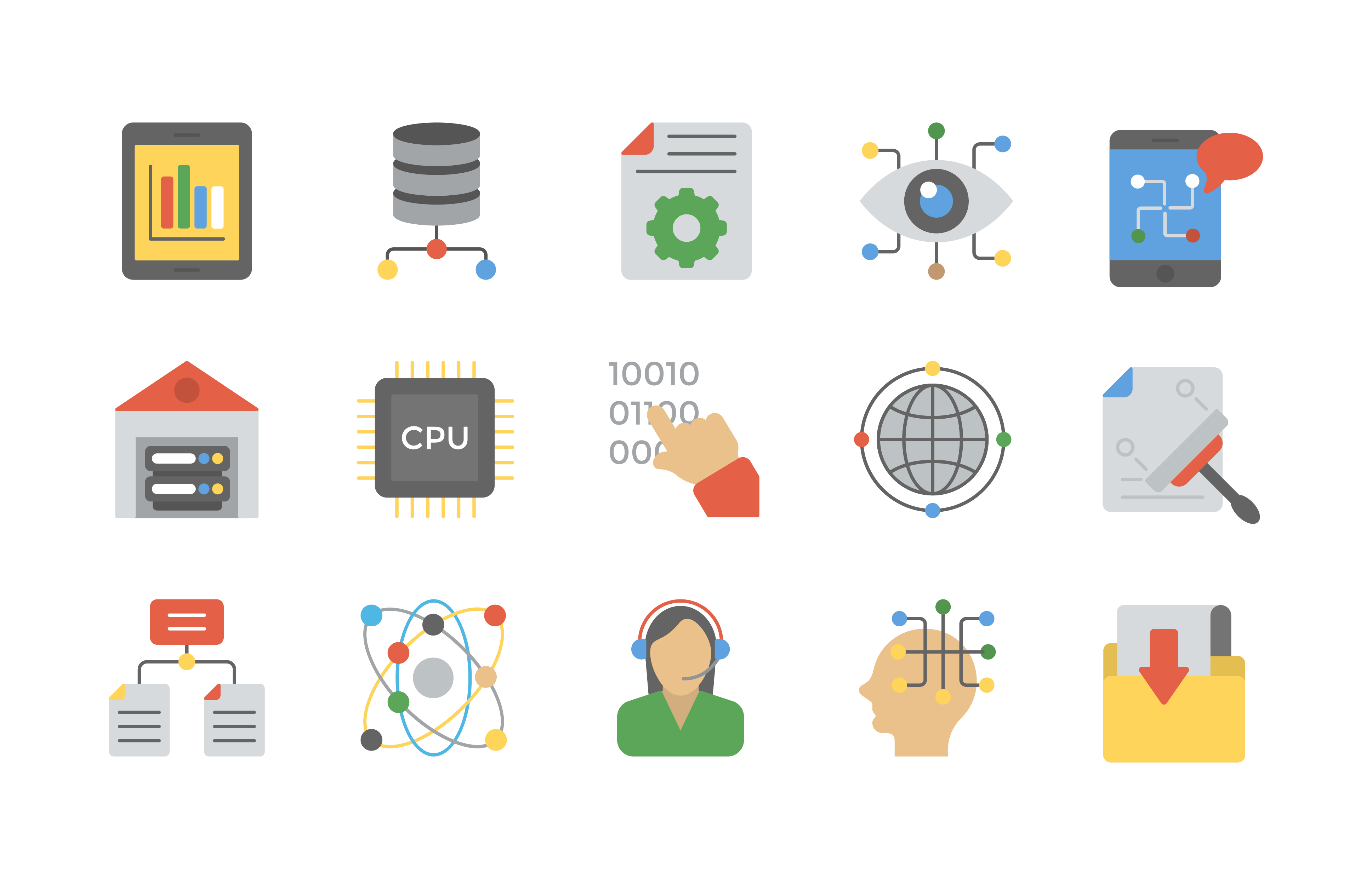 Download Free Data Icon Vector Pack | Frebers