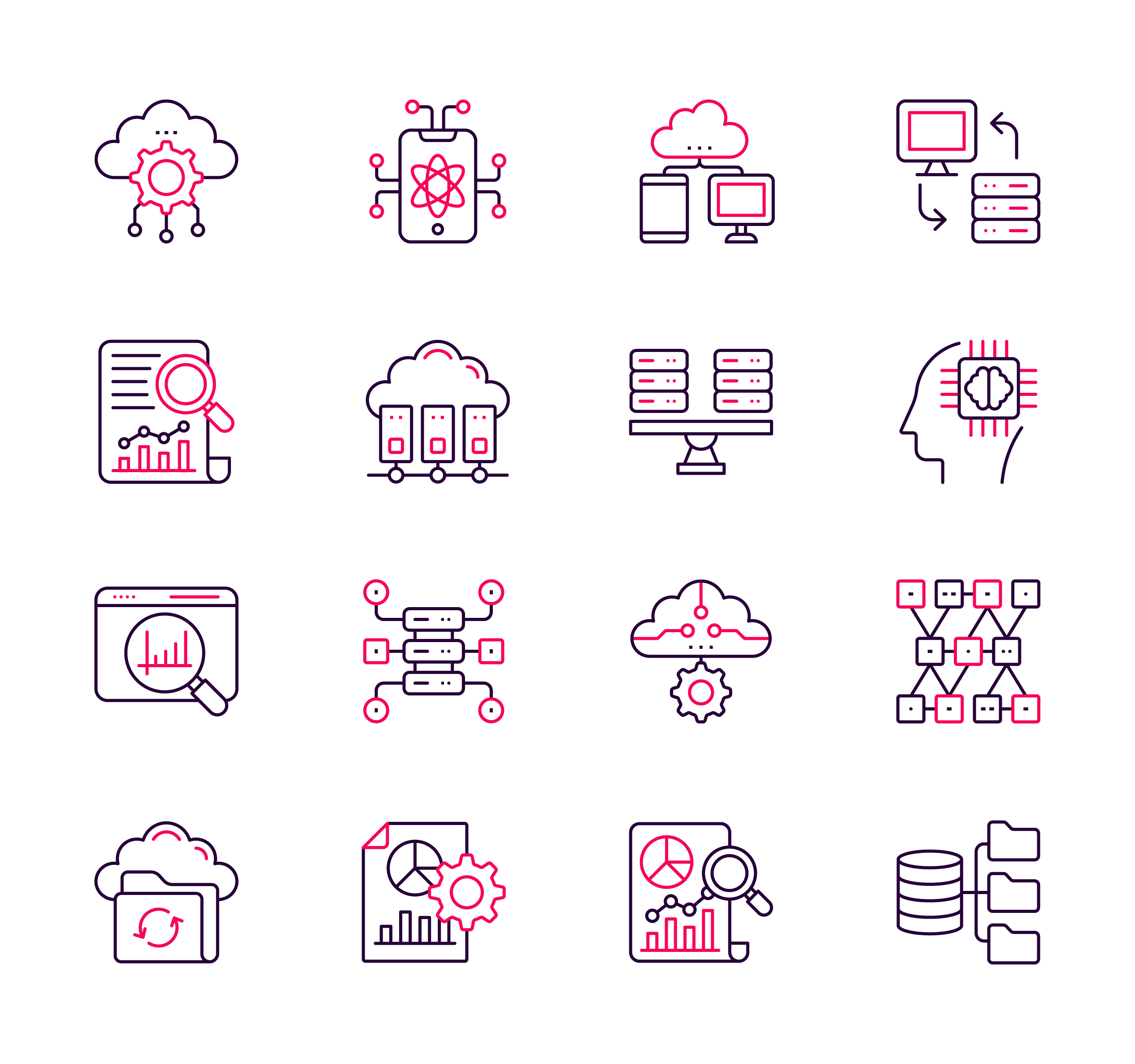 Big Data Line Vectors - Frebers