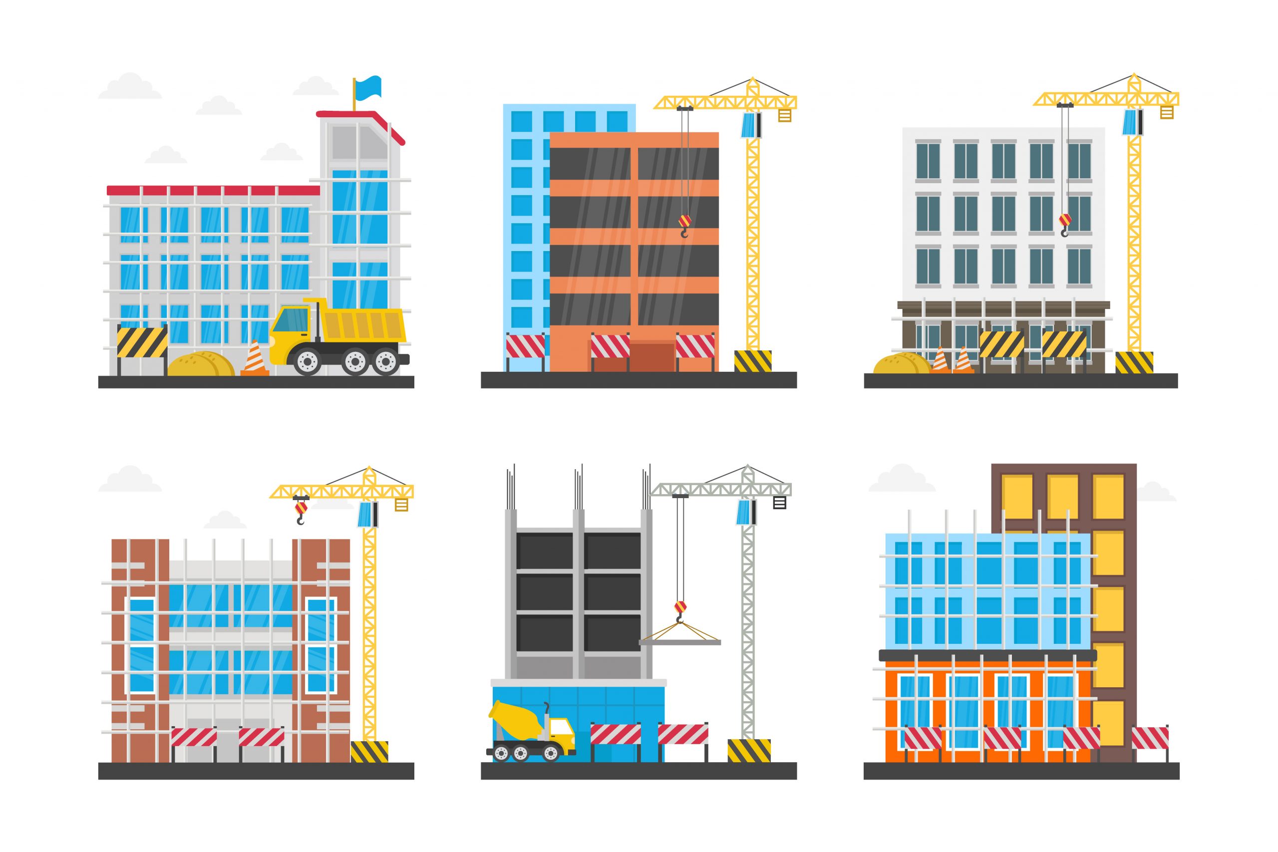 Building Construction Icons