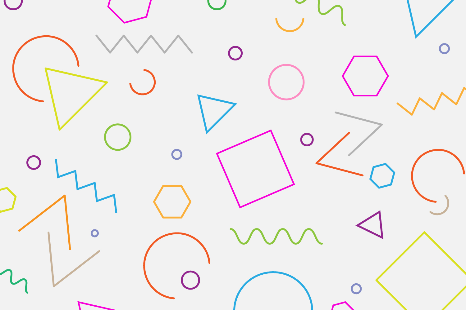 Free Geometric Background Vector - Frebers