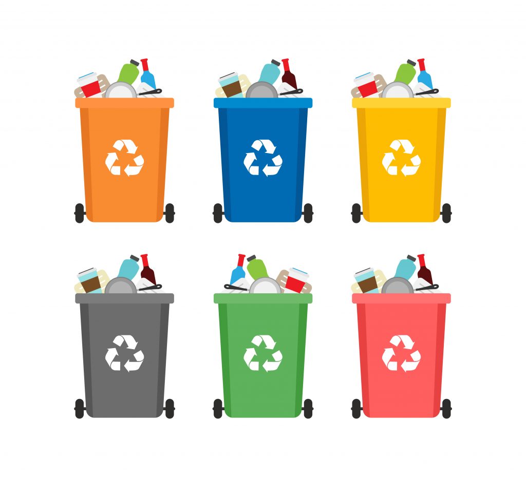 Trash Can Vectors Pack | Frebers