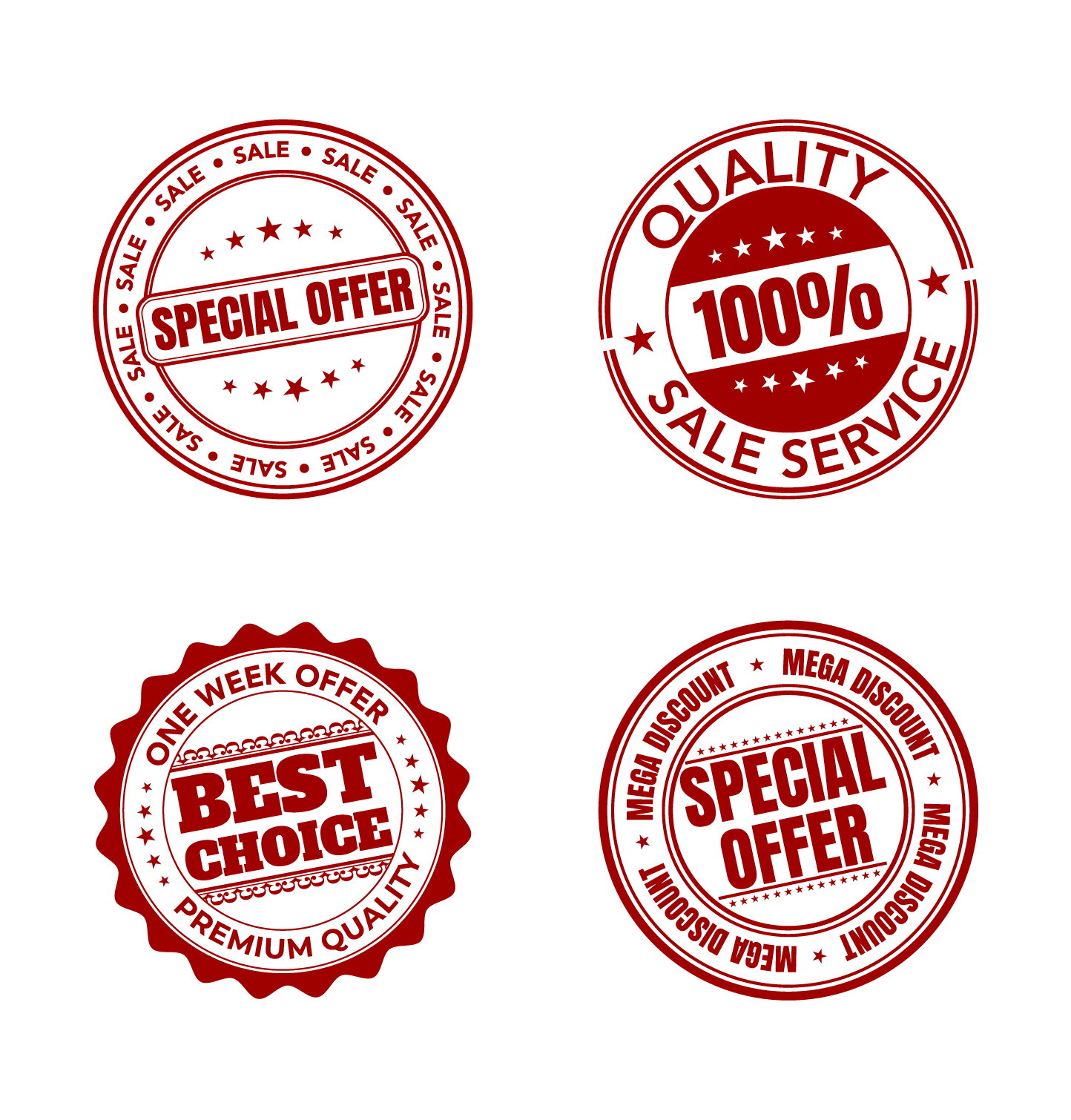 Free Sale Stamp Set - Frebers