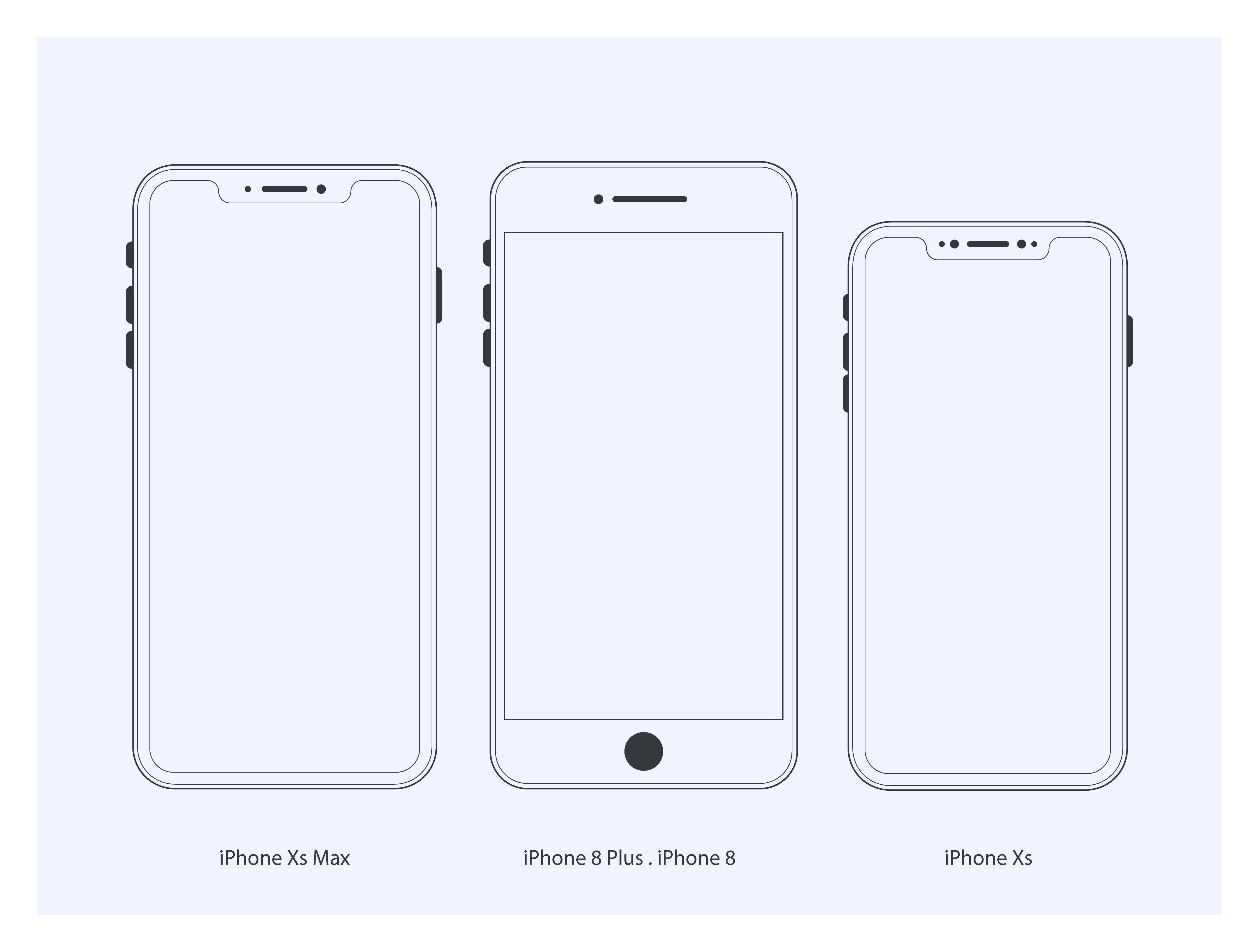 iPhone Mockup Vector | Frebers