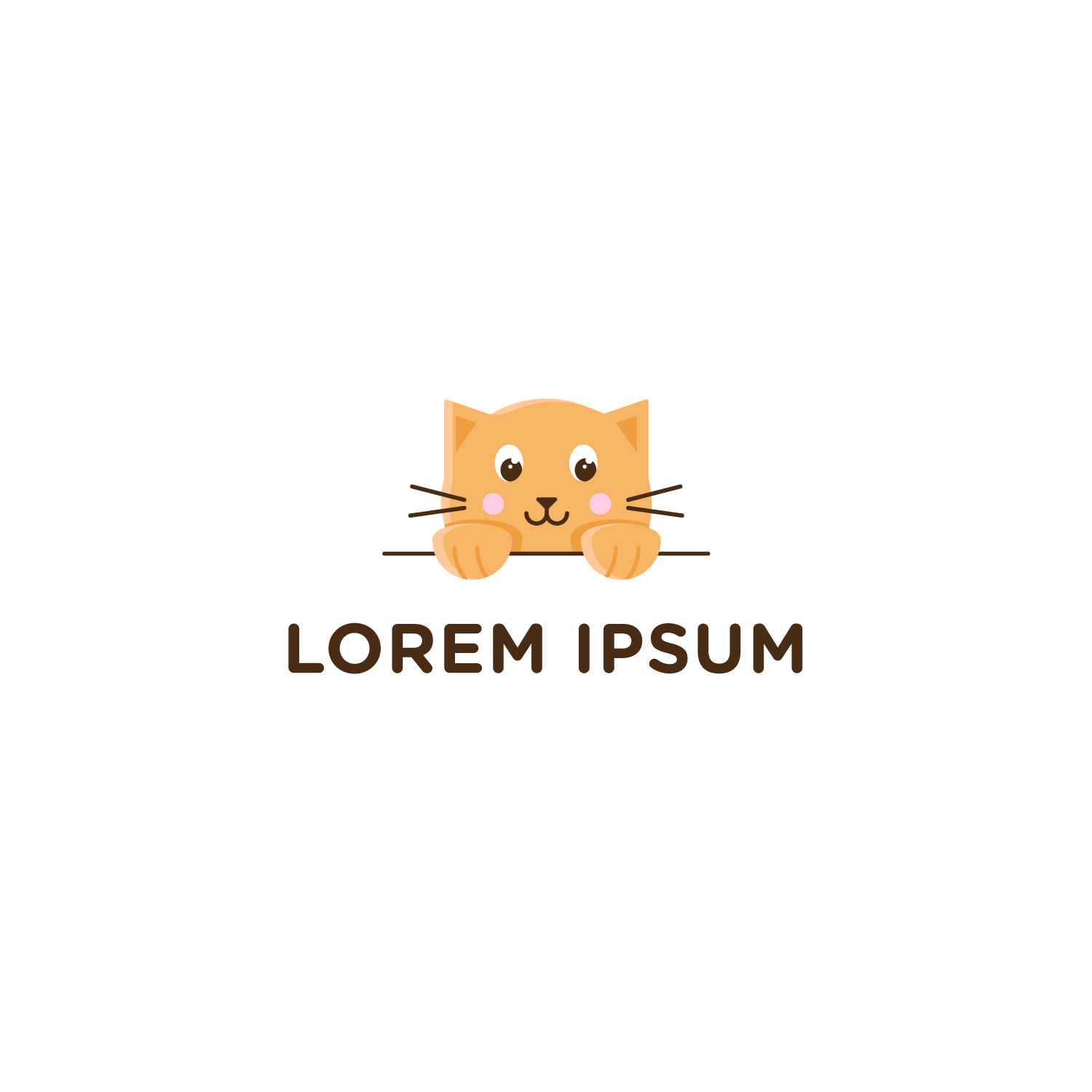 Free Cat Logo Design - Frebers