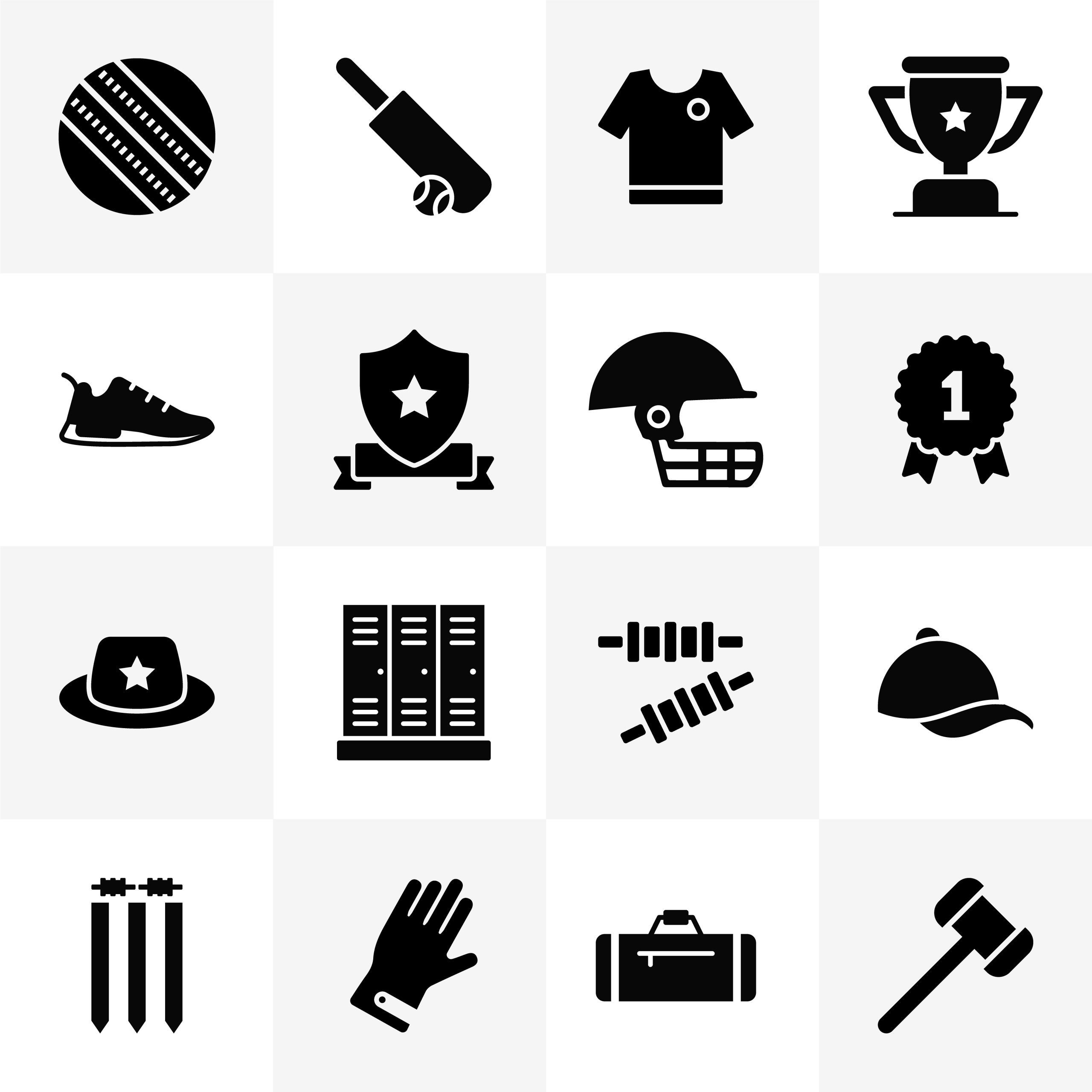 Free Cricket Icons Download - Frebers