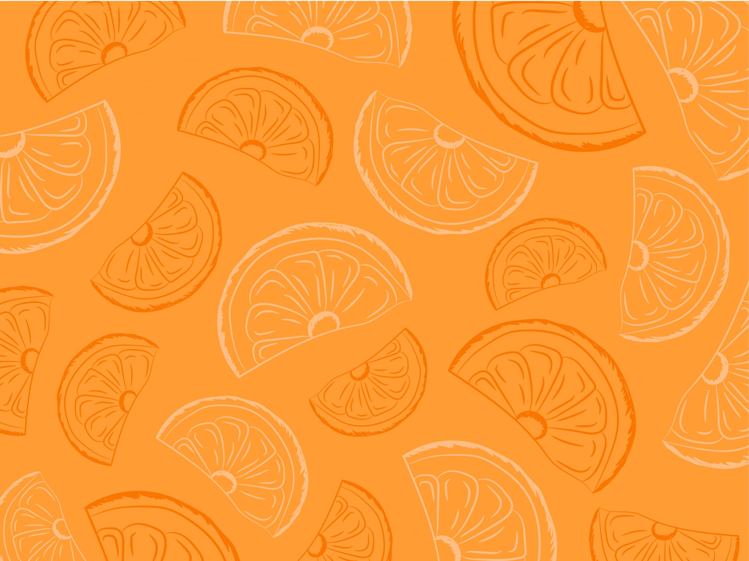 Background Orange Vector