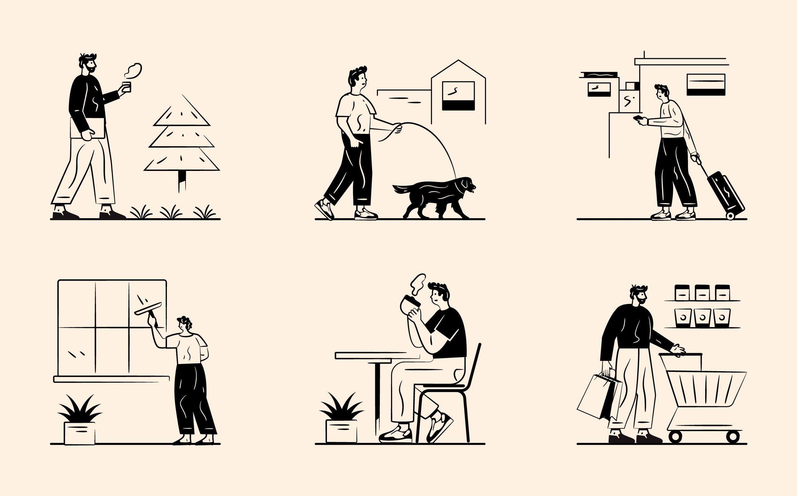 Outdoor Activities Vector Free Download - Frebers